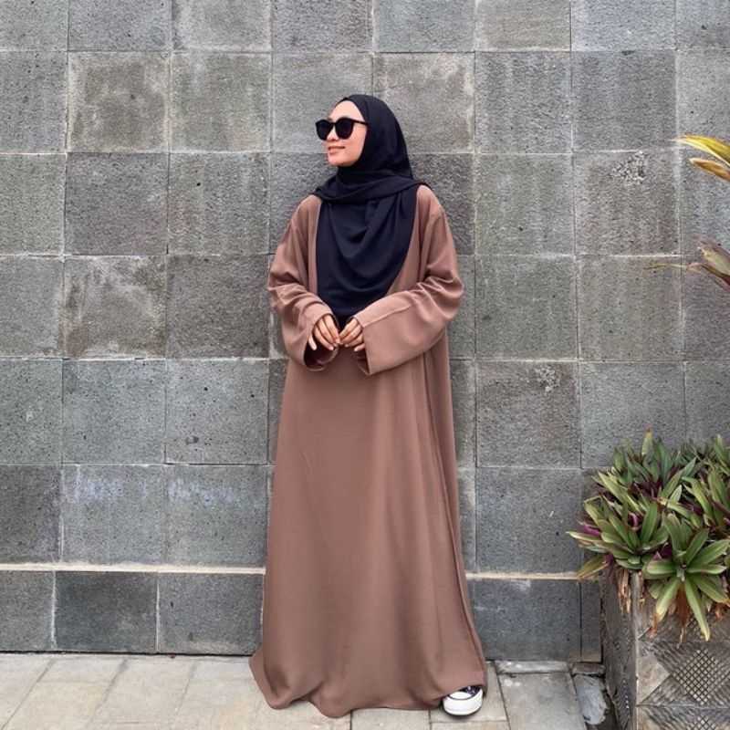 Jual ABAYA BASIC FARRASI / GAMIS SYARI PREMIUM / GAMIS ABAYA | Shopee Indonesia