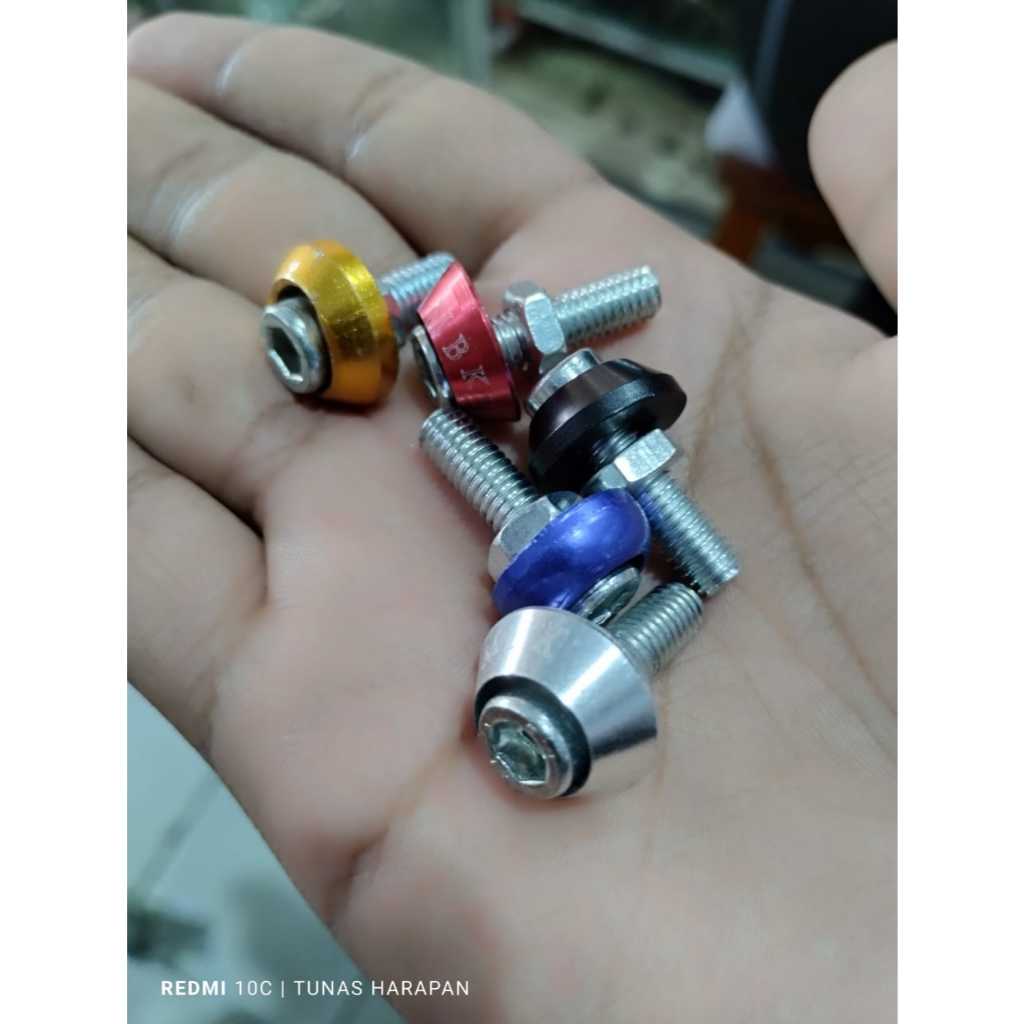 Jual BAUT DD VARIASI BAUT MONEL KUNCI L COCOK UNTUK PLAT NOMOR | Shopee ...