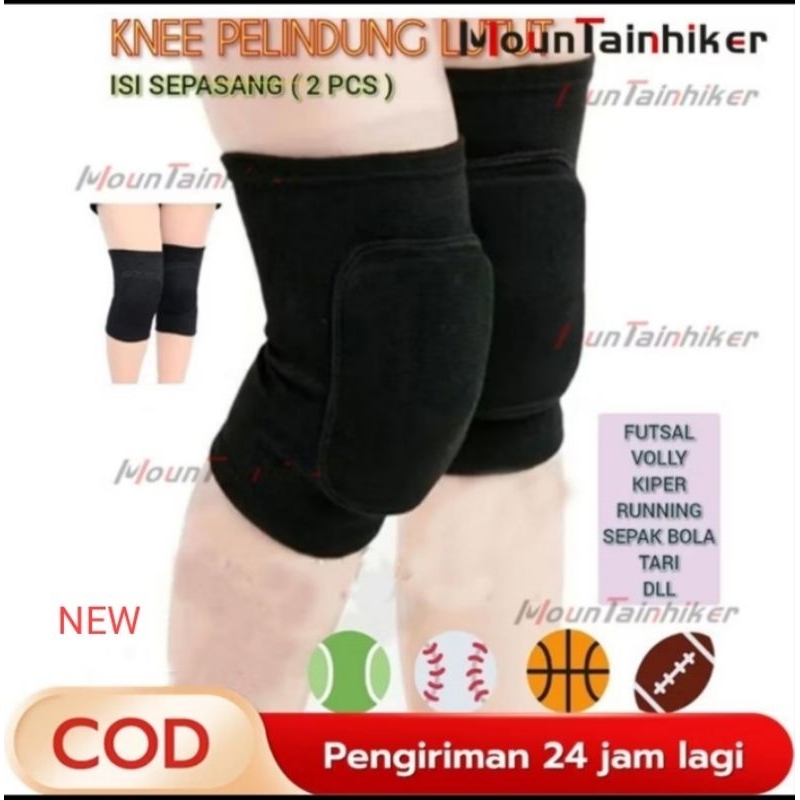 Jual Knee Pad Deker Busa Kneepad Deker Decker Brace Pelindung Lutut ...