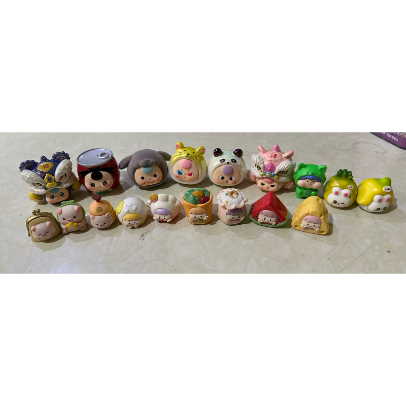 Jual SELECTED Blind Box Figure Kacang Baby Billie Meatball Fox Mini ...