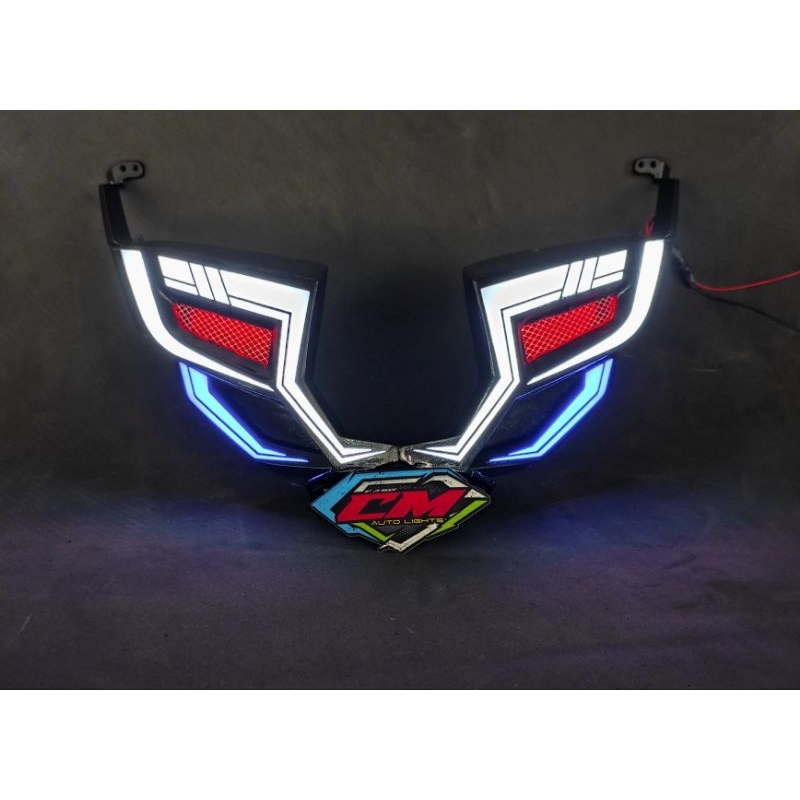 Jual FRAME LAZY EYES SINGLE BILED AES YAMAHA NMAX OLD | Shopee Indonesia