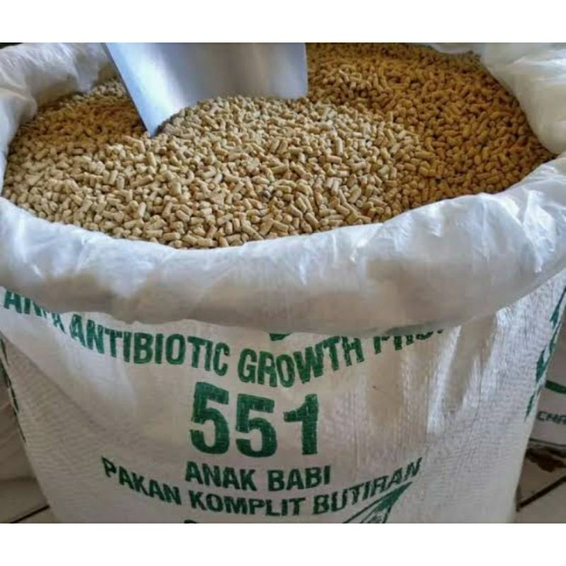 Jual HI GRO 551 PELLET PAKAN BABI STARTER 500GRAM | Shopee Indonesia