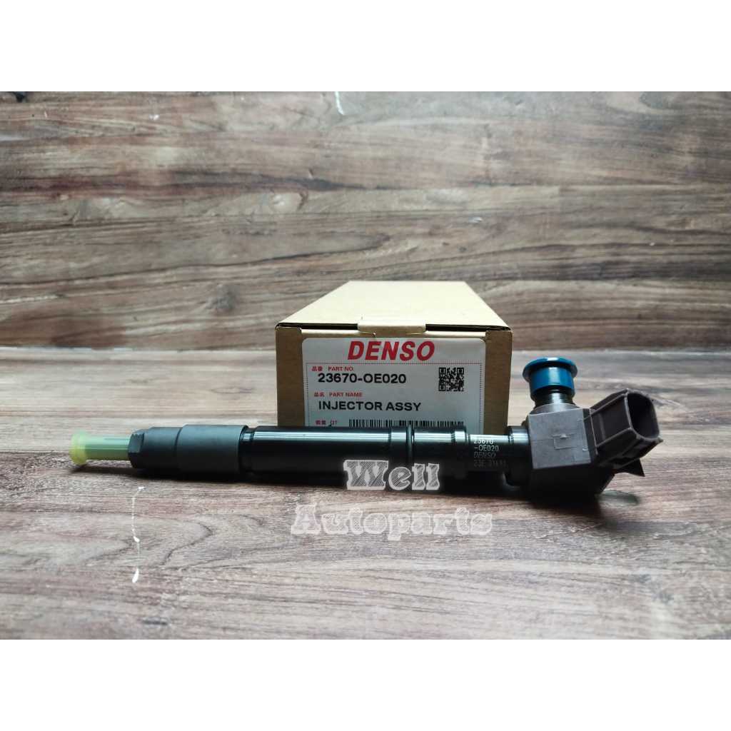 Jual NOZZLE INJECTOR NOZEL INJECTOR ASSY HILUX REVO 2GD 23670-0E020 ...