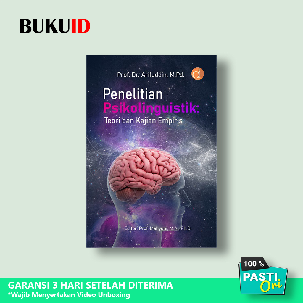 Jual Buku Penelitian Psikolinguistik: Teori Dan Kajian Empiris ...