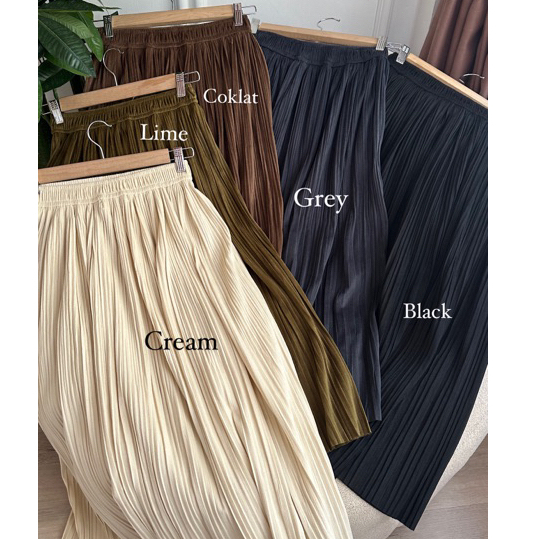 Jual ROSELLA Bludru Rok Panjang Rok/Vintage Outfit Rok Span Plisket Rok ...