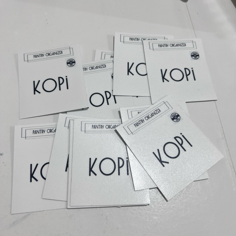 Jual ( STIKER SAJA NAMA GULA KOPI TEH DLL ) REMPAH DAPUR AESTHETIC ...