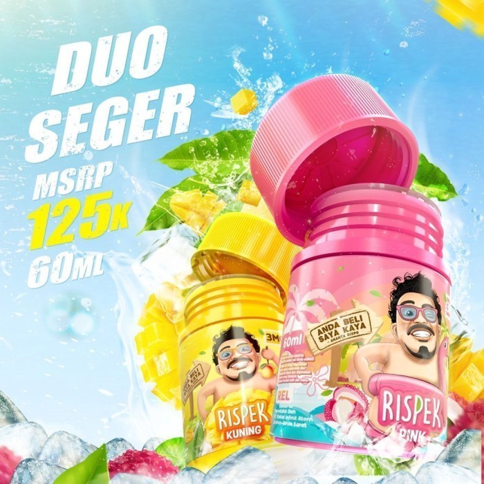 Jual RISPEK SERIES PINK & KUNING 60ML - PINK, 6MG only LIQUID - FRUITY ...