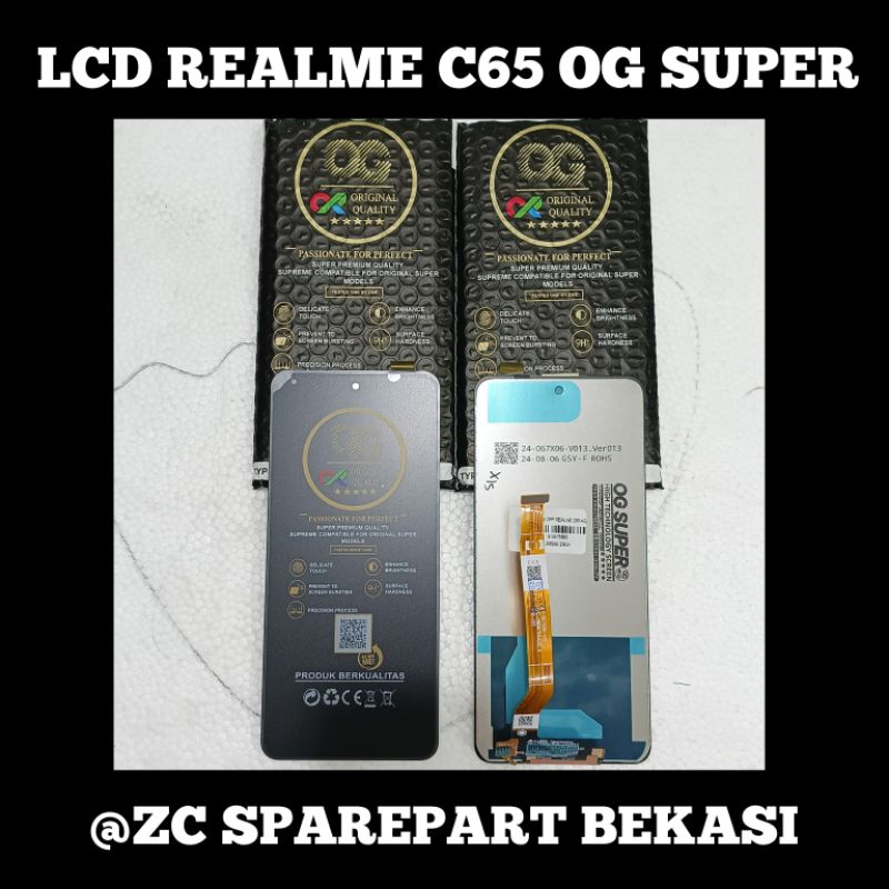 Jual LCD REALME C65 4G / C65 5G / N65 5G/A60 OG SUPER | Shopee Indonesia