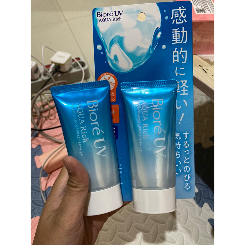 Jual Biore UV Aqua Rich SPF 50+ Sun Screen | Shopee Indonesia