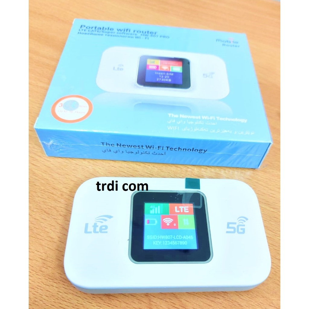 Jual Mifi Modem Wifi LCD Display 4G LTE Bypass 300Mbps Unlock All ...