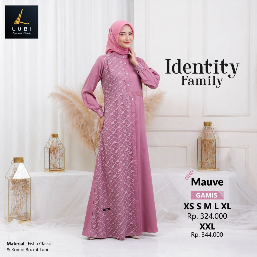 Jual BAJU GAMIS WANITA IDENTITY BY LUBI | Shopee Indonesia