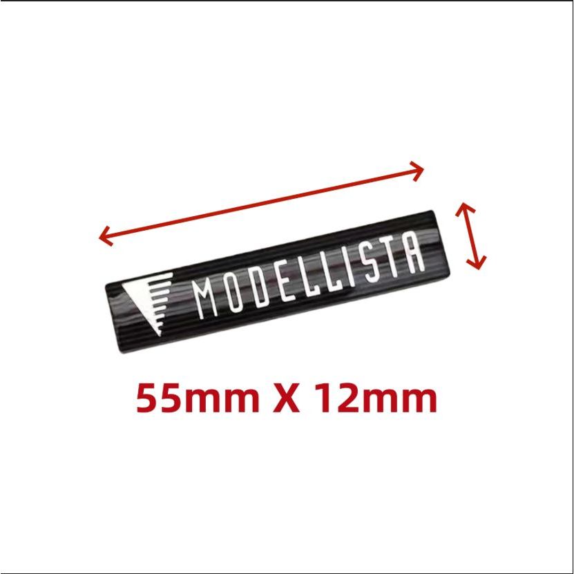 Jual Modellista Logo Skirt Emblem Skirting Badge Toyota Vellfire ...