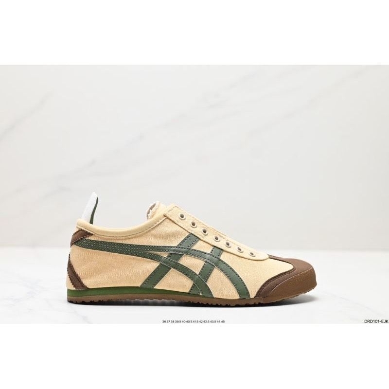 Jual Sepatu 0nitsuka Tiger ORIGINAL Mexico 66 Slip On Beige Green ...
