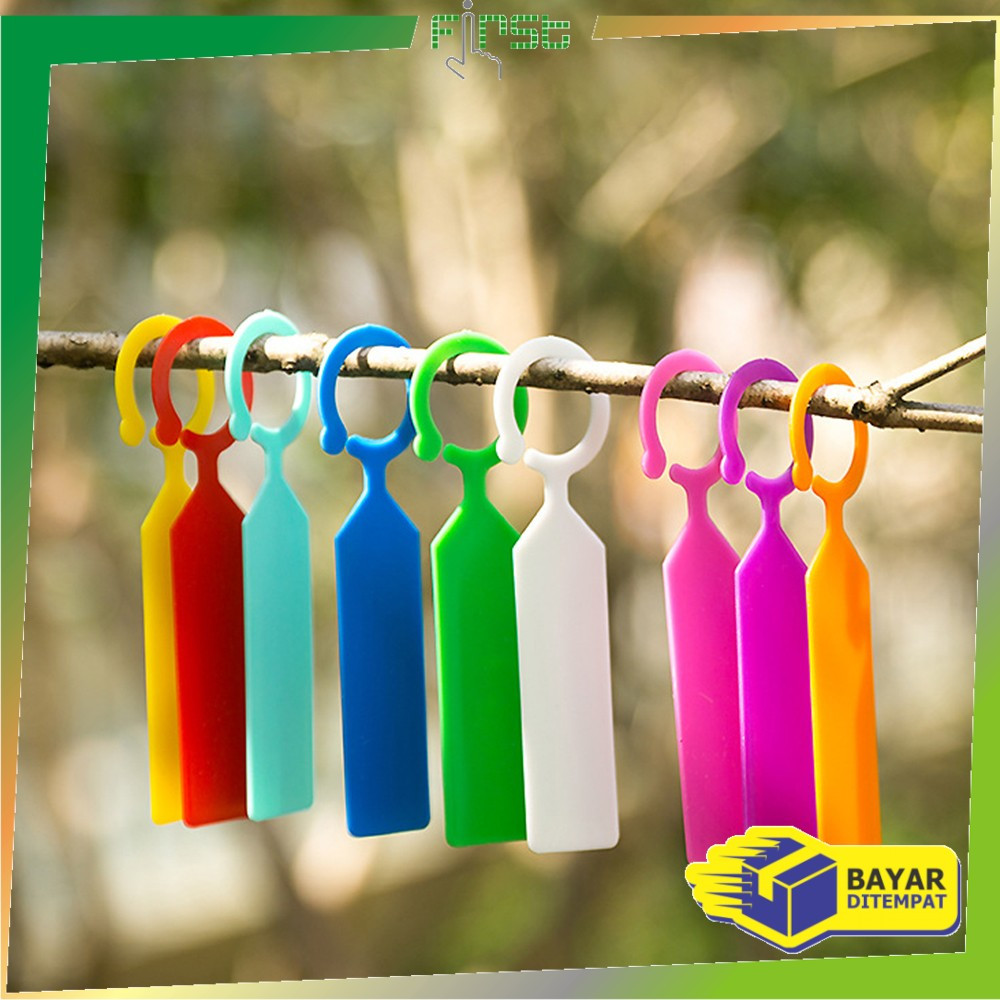 Jual FH-C1164 Plant Label Name Tag Label Penanda Tanaman Hanging Ring / Label Tanaman Waterproof ...