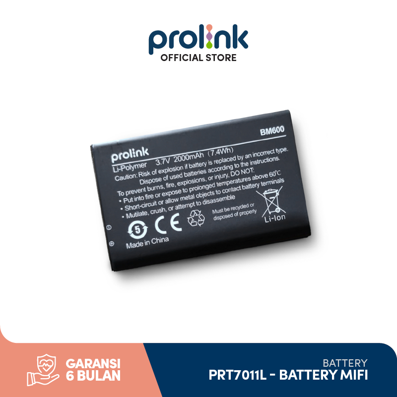 Jual Baterai MiFi PROLINK Battery Smart 4G LTE Wi-Fi Hotspot | Shopee ...