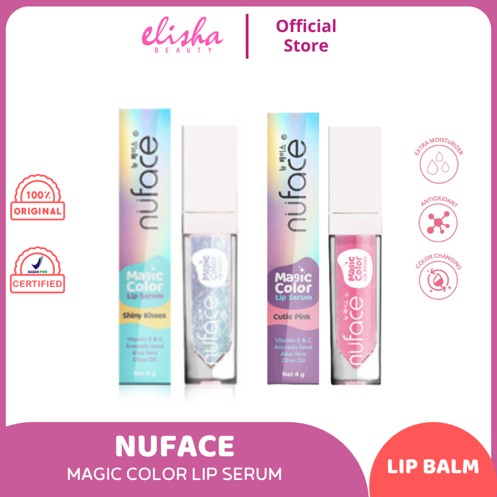 Jual Nuface Magic Color Lip Serum | Shopee Indonesia
