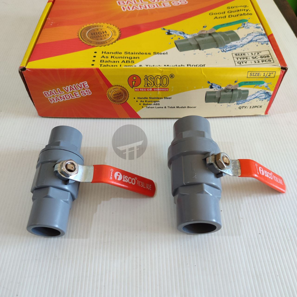Jual Stop kran keran gagang besi ball valve 1/2 3/4 inch | Shopee Indonesia