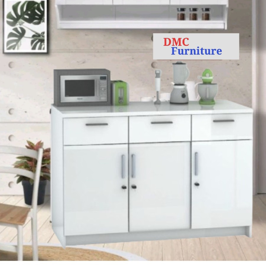 Jual Rak dapur Kitchen set Bawah Rak sayur KSB Rak Serbaguna 2 pintu ...