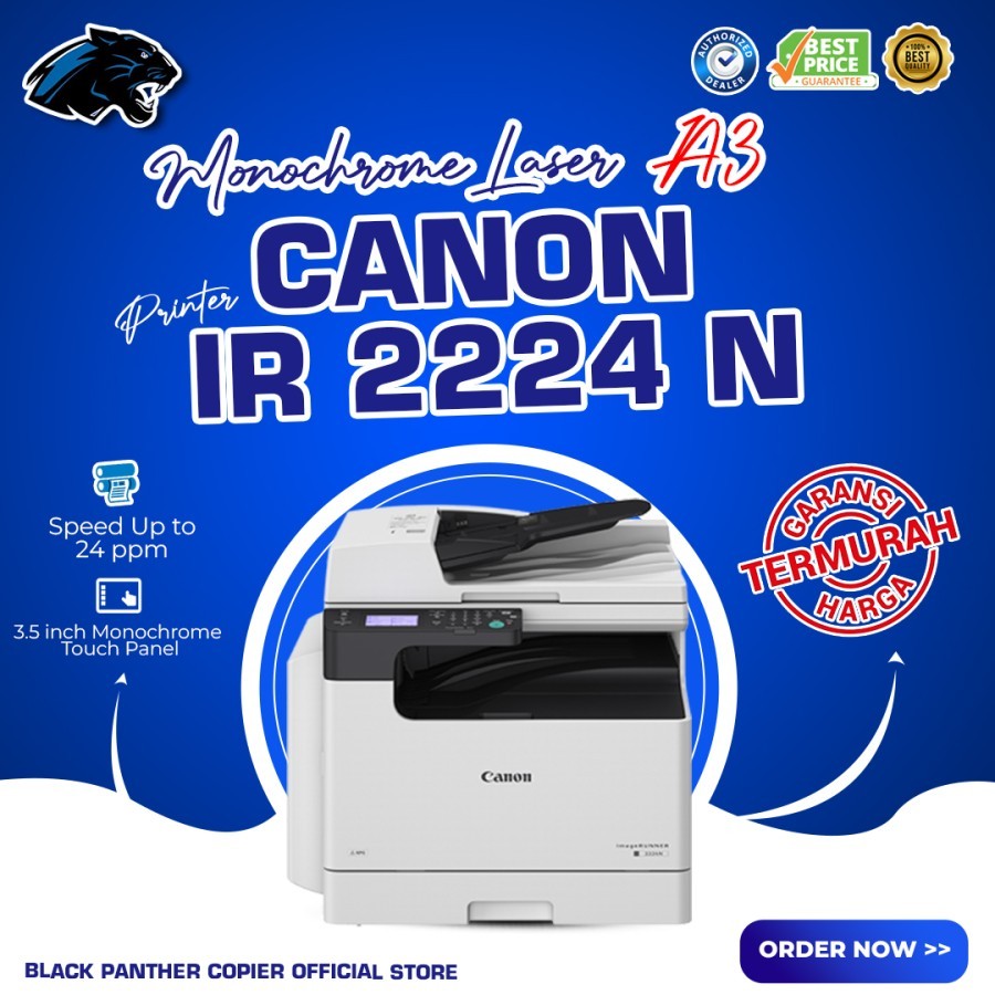 Jual CANON IR 2224N 2224 N / MESIN FOTOCOPY / MESIN PRINTER MURAH ...