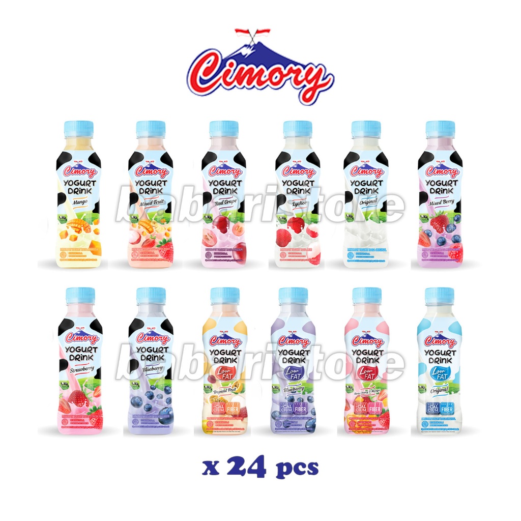Jual [Paket isi 24 pcs] Cimory Yogurt Drink Botol - 240ml x 24 | Minuman Yoghurt Kemasan Botol ...