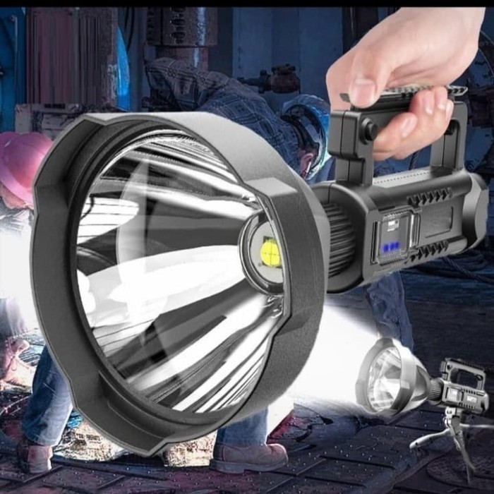 Jual Senter LED XHP70.2 Super Bright 100000 Lumens | Shopee Indonesia