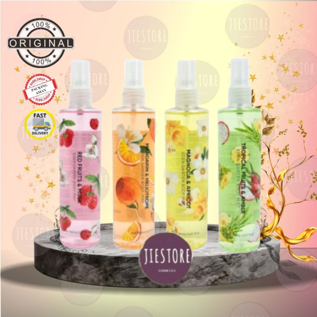 Jual MINISO BODY MIST / Garden of Eden Body Spray 150mL / PARFUM UNISEX ...