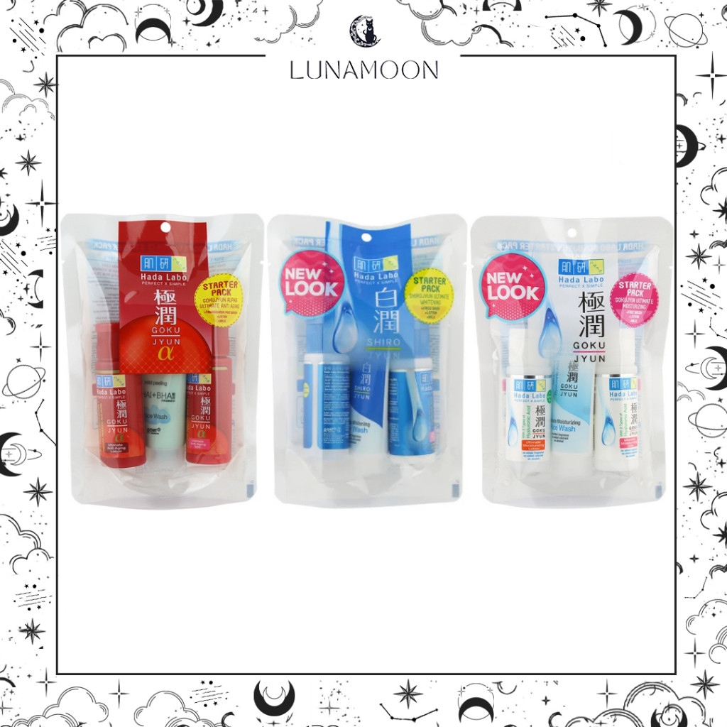 Jual HADA LABO STARTER PACK - Hadalabo Travel Size Hadalabo mini 20ml ...