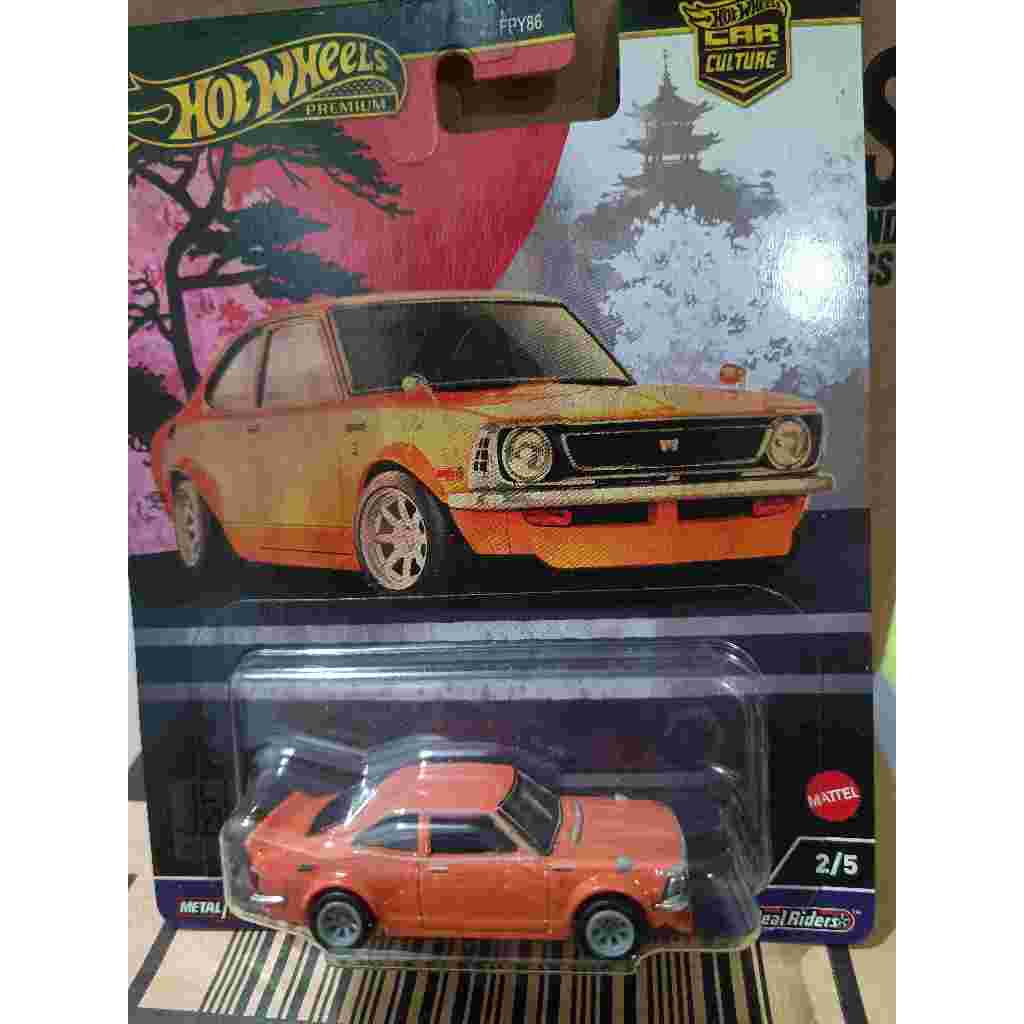Jual Hot Wheels Premium 72 Corolla Levin Orange Japan Historics 4 ...