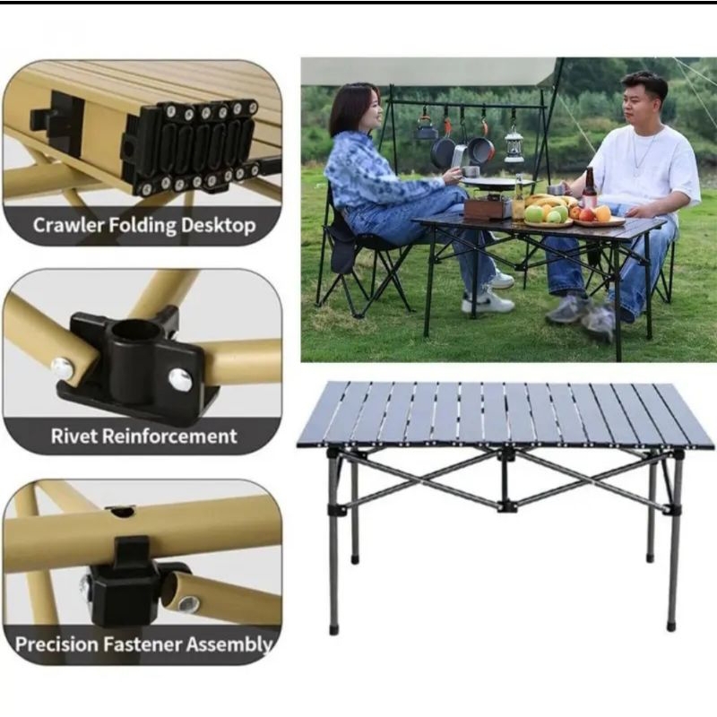 Jual meja lipat, meja portabel, meja aluminium | Shopee Indonesia
