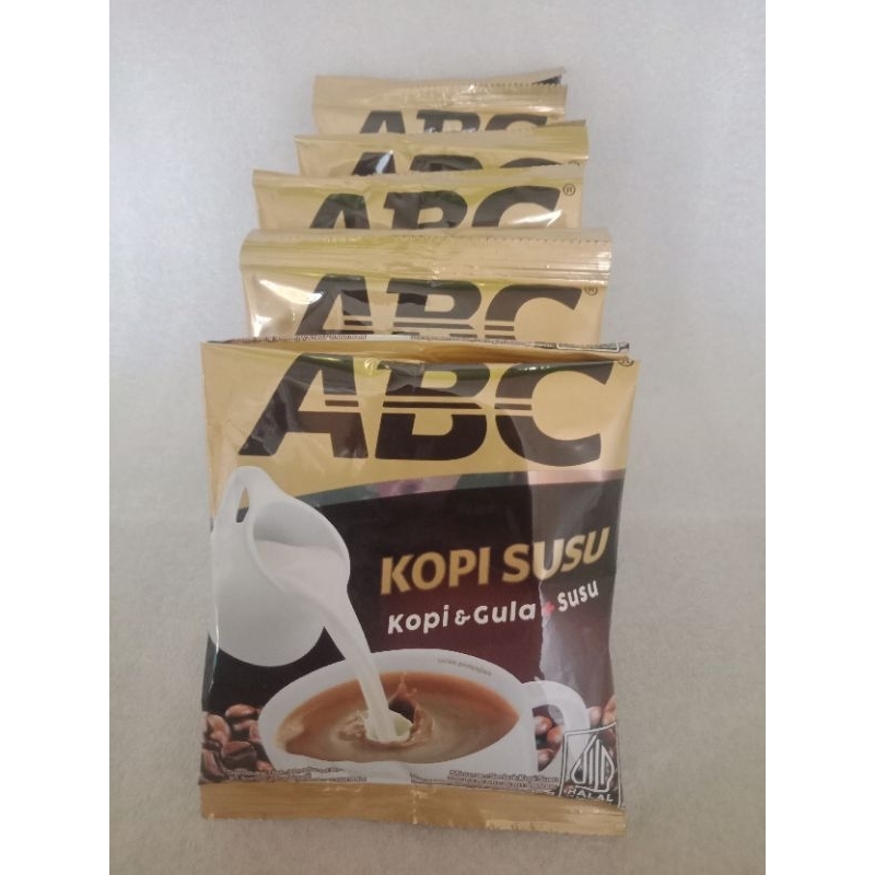 Jual ABC, KOPI SUSU, KOPI DAN GULA+SUSU.10PCS | Shopee Indonesia