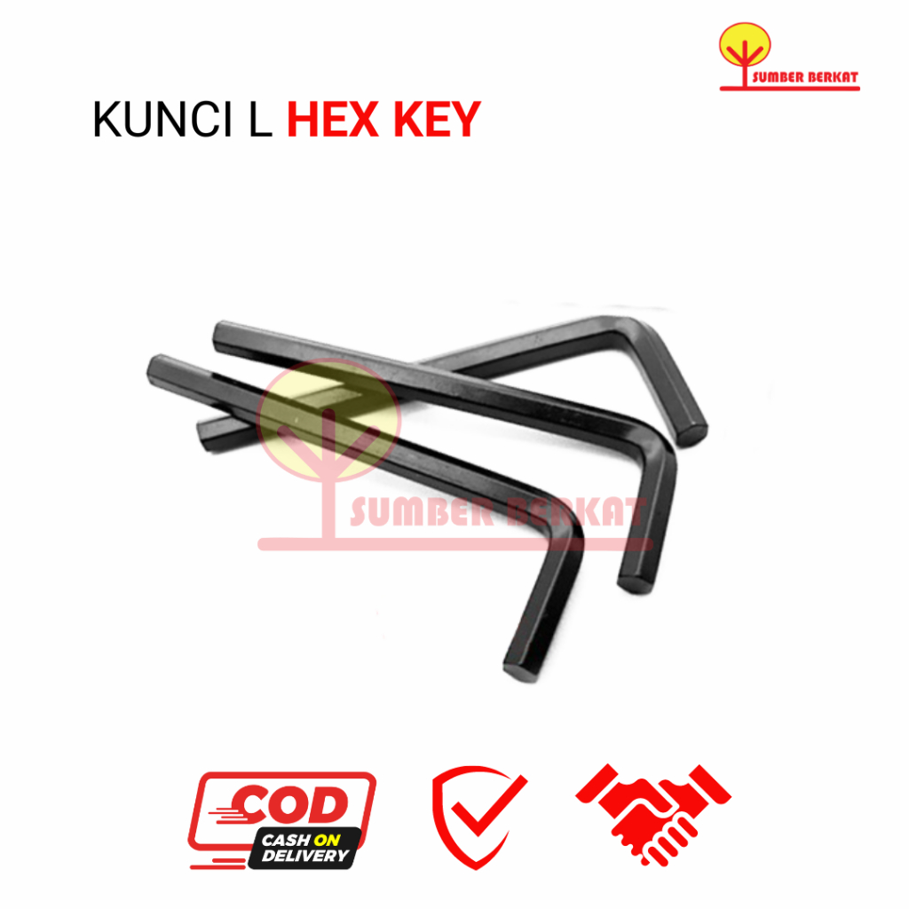 Jual Kunci L / Hex Key Taiwan 6 mm High-Quality Precision Tools ...