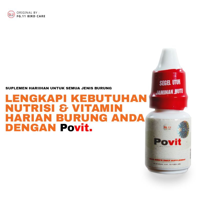 Jual PROVIT BY FG.11 | NUTRISI & VITAMIN HARIAN BURUNG UNTUK SEMUA ...