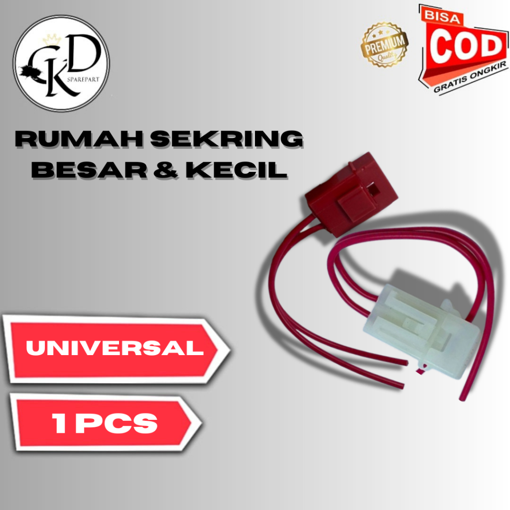 Jual RUMAH SEKRING KOTAK BESAR DAN KECIL UNVERSAL || RUMAH SEKRING FUSE ...