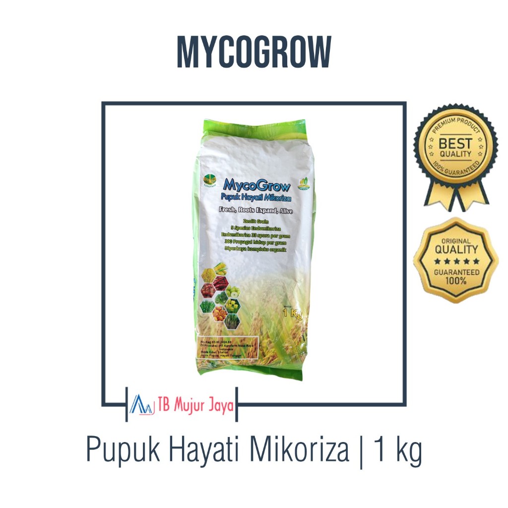 Jual MYCOGROW Pupuk Hayati Mikoriza 1 kg | Shopee Indonesia