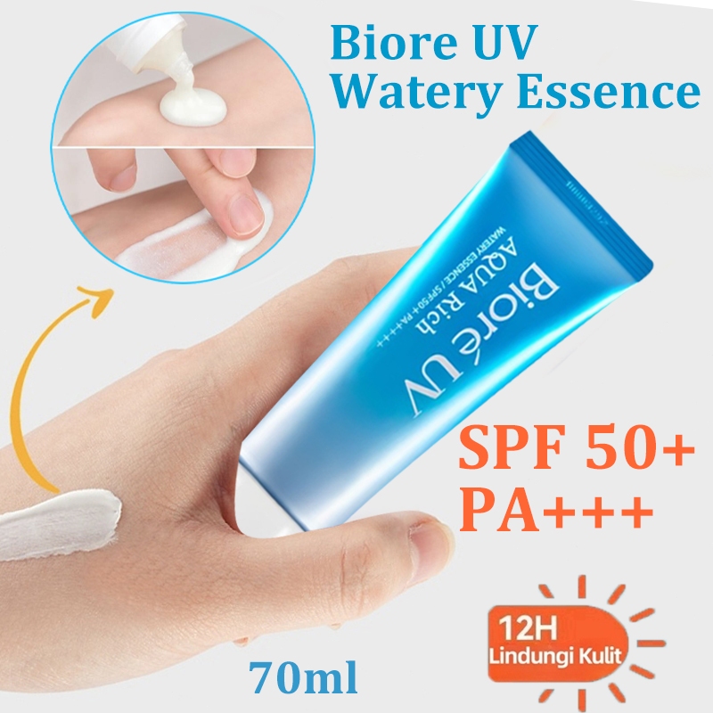 Jual Biore UV Aqua Rich Watery Essence Sunscreen/Biore Sunscreen Skin ...