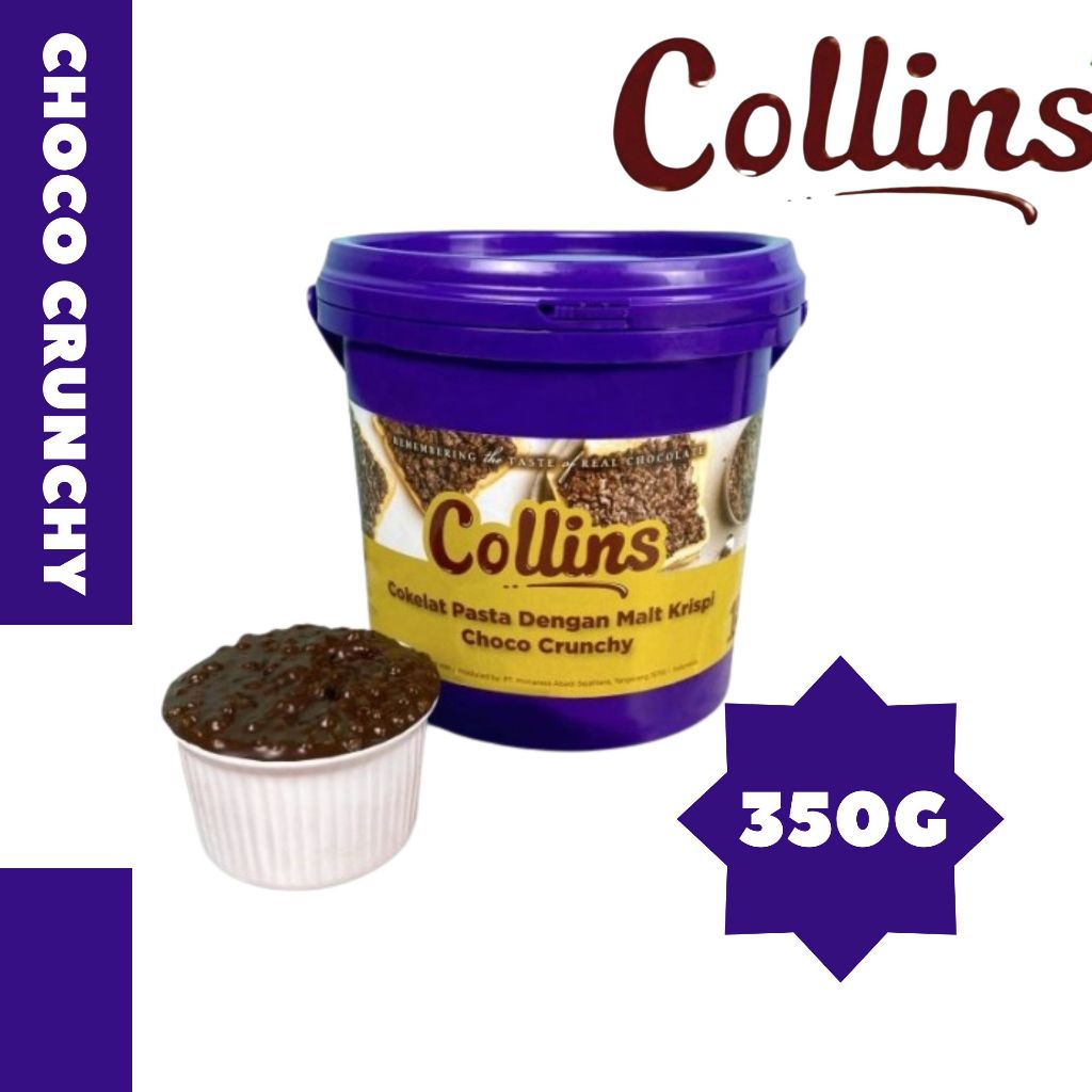 Jual Collins Choco Crunchy 350gr Promo Termurah Cokelat Dengan Malt ...