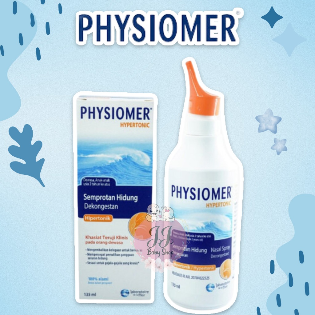 Jual Physiomer Hypertonic Nasal Spray Decongestant Dewasa 135 ml ...