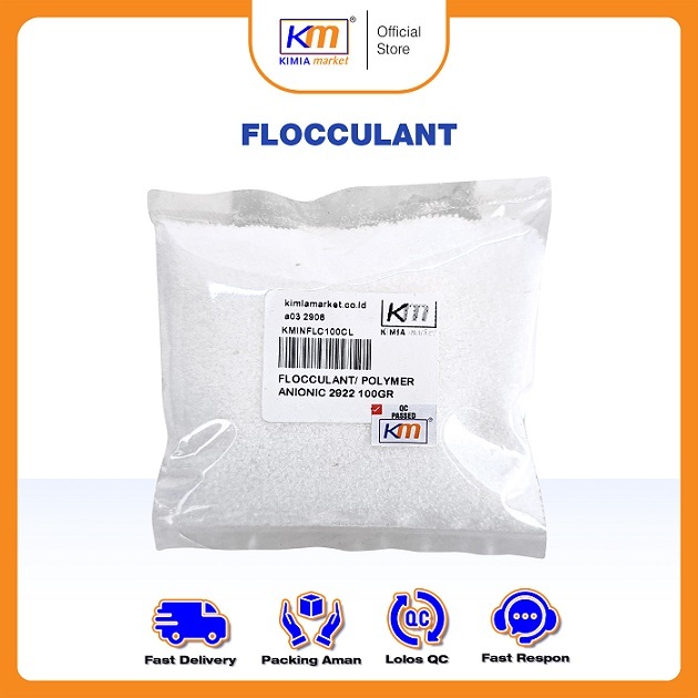 Jual Flocculant anionic Polymer Anionic 2922 Kemasan 100 gr | Shopee ...