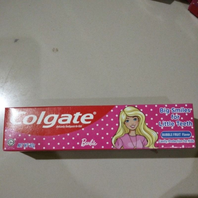 Jual Colgate big smiles for little teeth bubble fruit flavor 40g ...