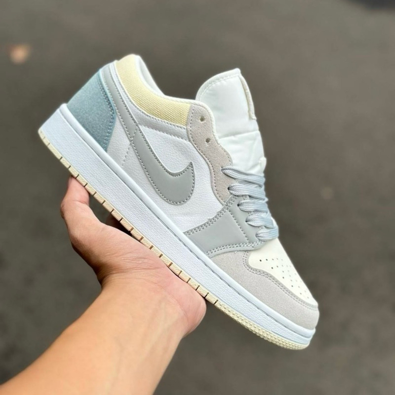 Jual Sneakers AJ1 Low Paris Grey Premium | Shopee Indonesia