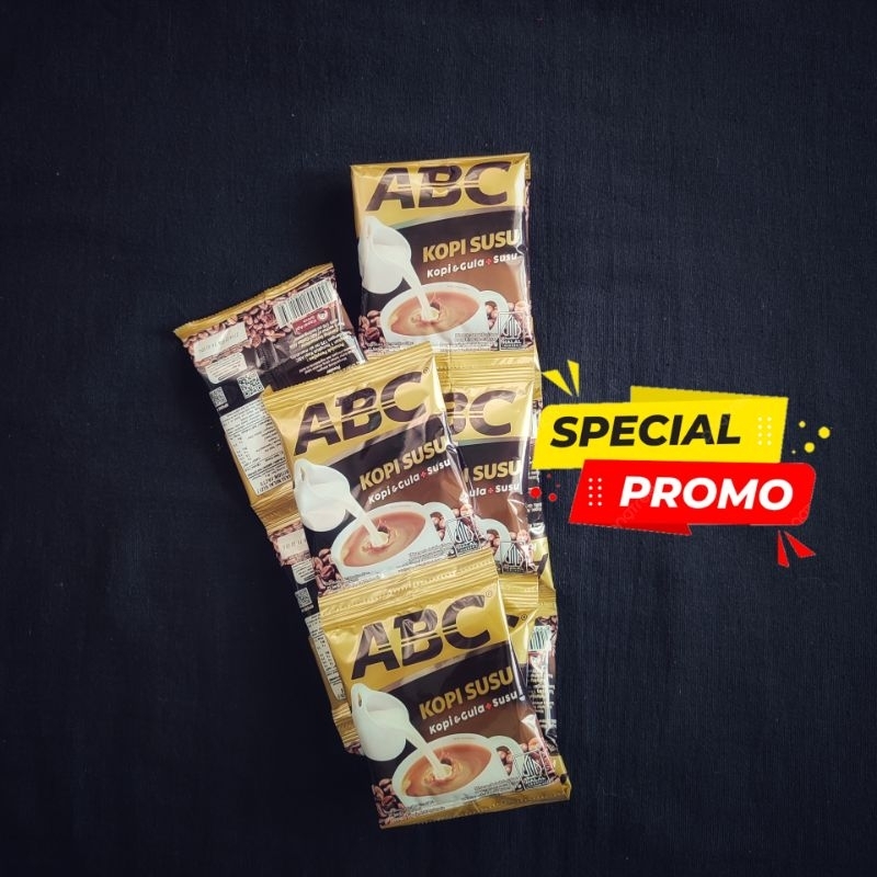 Jual Kopi ABC kopi susu sachet 31gram RENCENG [ISI 10] | Shopee Indonesia