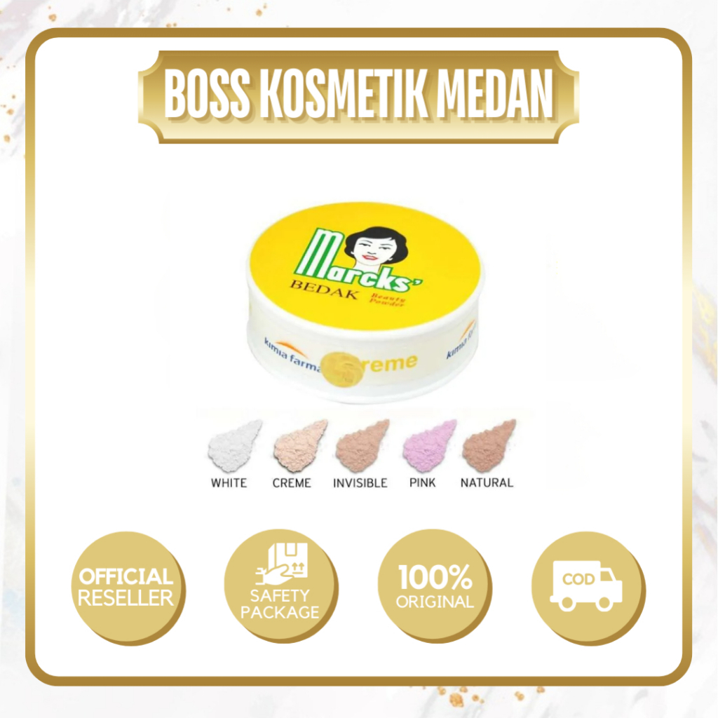 Jual Marcks Bedak Tabur 40gr Classic - Beauty Powder | Shopee Indonesia