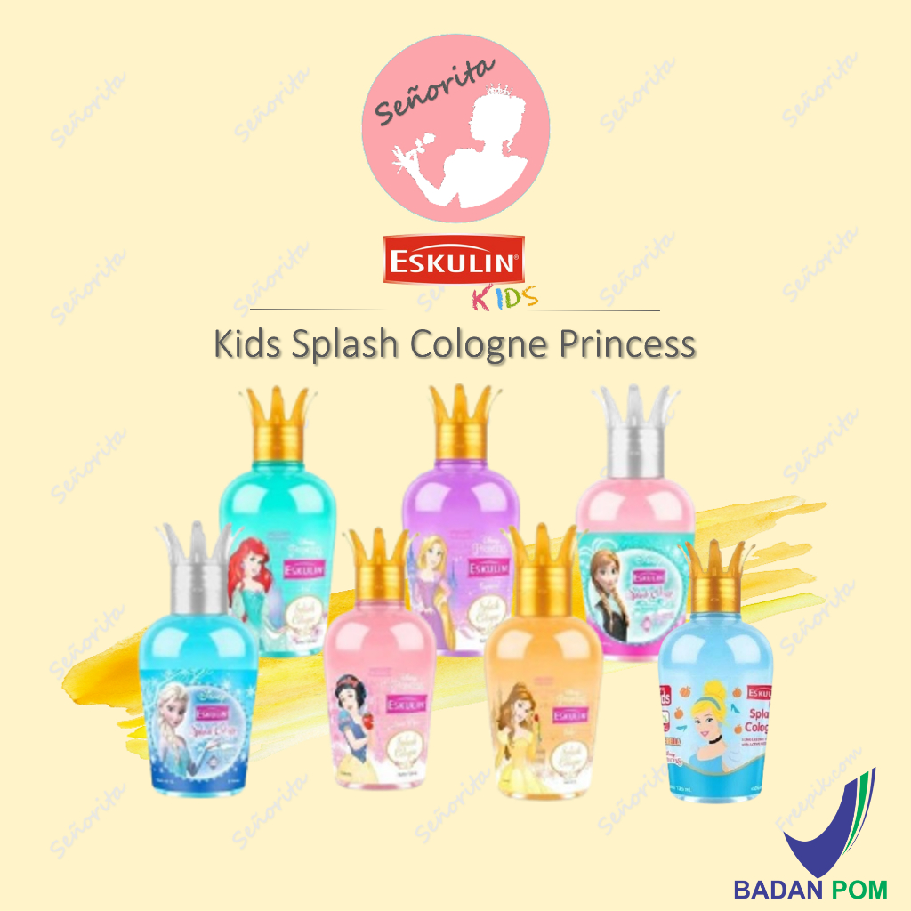 Jual ESKULIN Kids Splash Cologne Princess 125ml | Shopee Indonesia