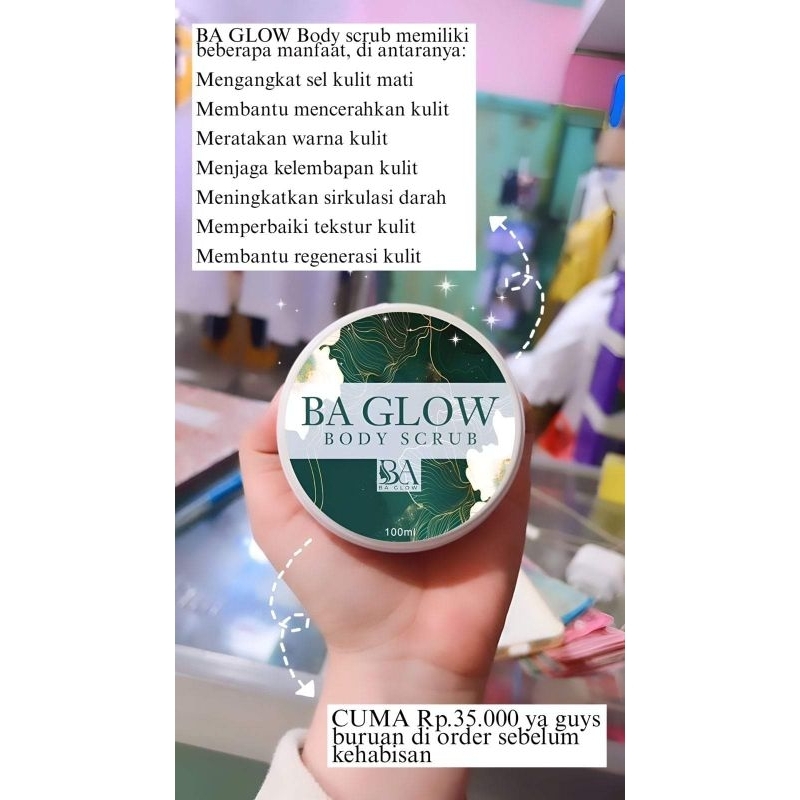 Jual lulur ba glow 100 ml | Shopee Indonesia