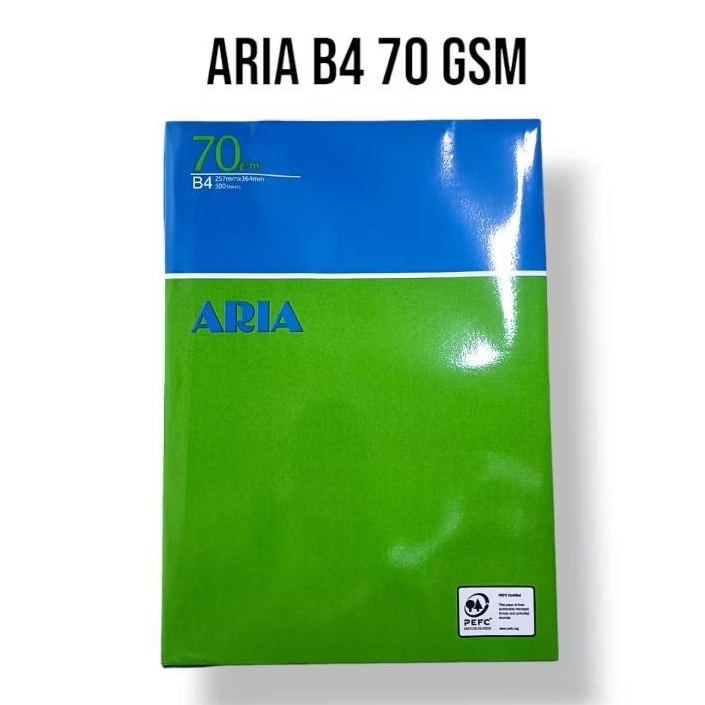 Jual kertas hvs B4 Aria 70 gsm ( 500 lembar) | Shopee Indonesia