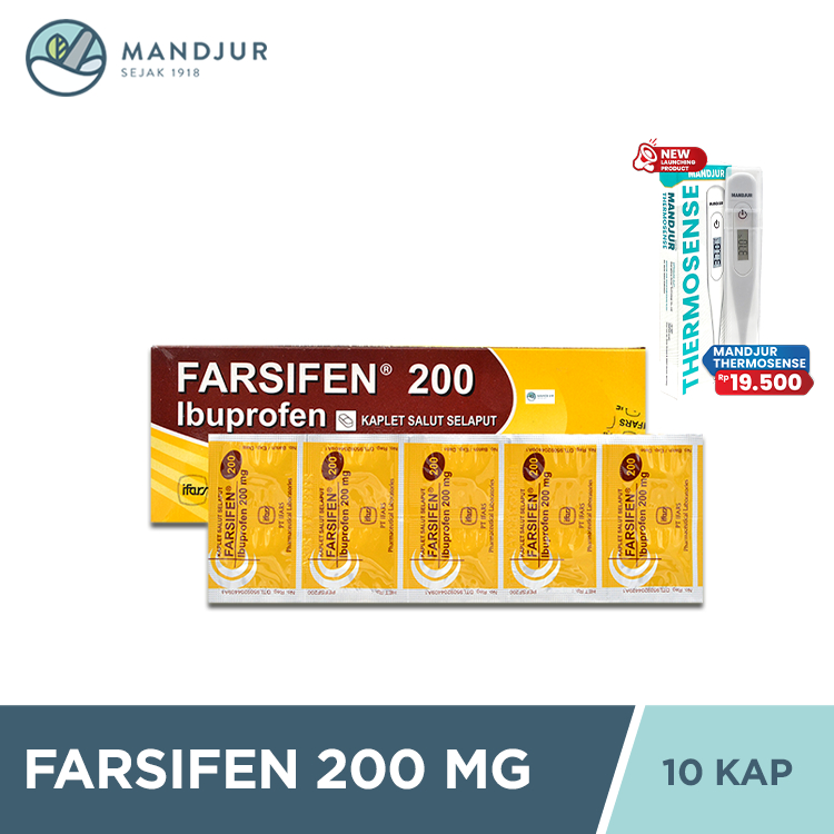 Jual Farsifen 200 mg 10 Tablet - Obat Pereda Nyeri dan Demam | Shopee ...
