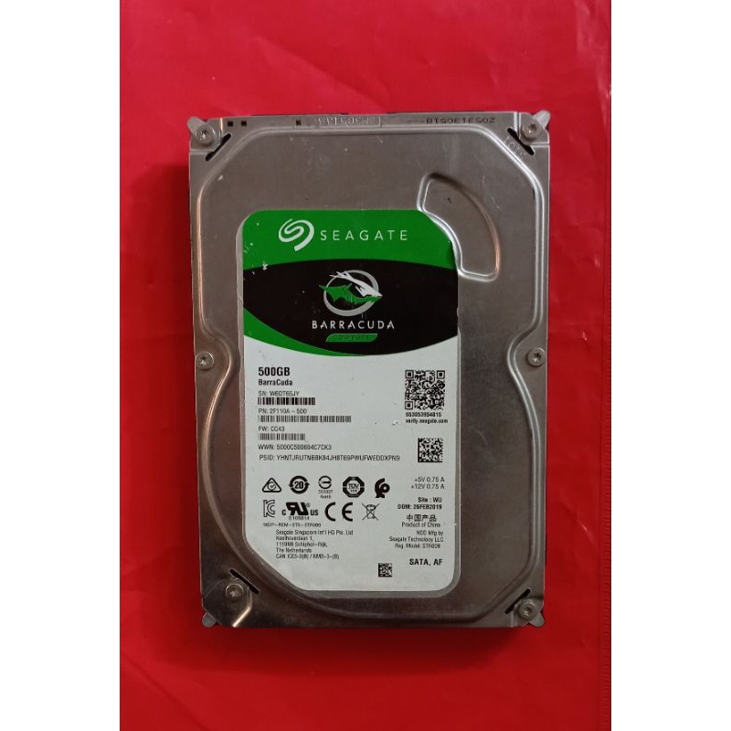 Jual HDD PC / HARDISK KOMPUTER 500GB INTERNAL Centinel 100% | Shopee ...