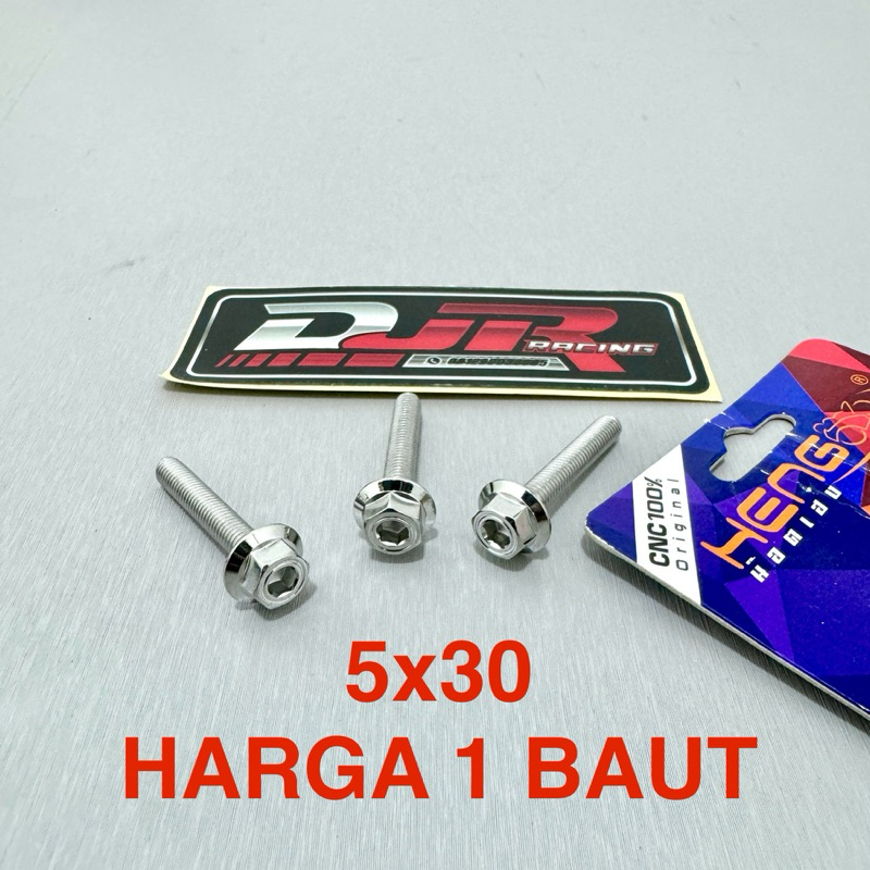 Jual BAUT 8 5x30 PROBOLT STAINLESS HEXAGON 2 KUNCI original HENG ...