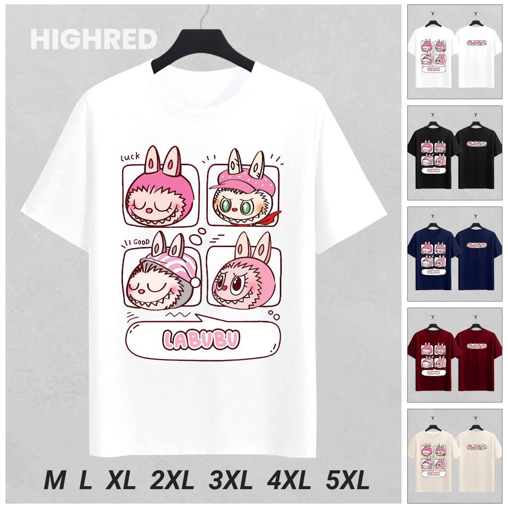 Jual HR KAOS DISTRO DEWASA CUTE TRENDY PRIA WANITA UNISEX - LUCK ...