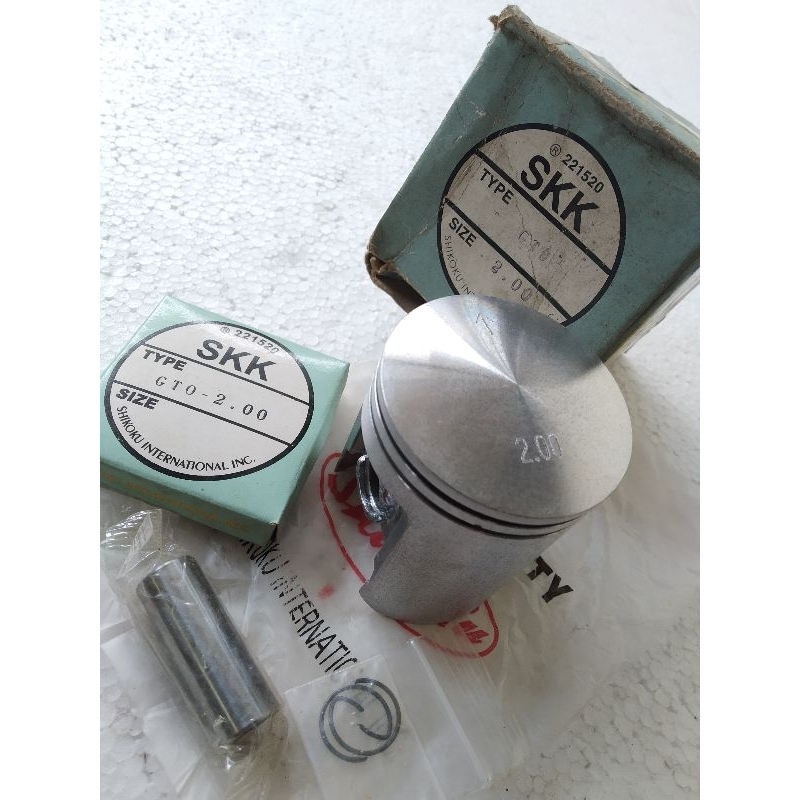 Jual Piston seher seker kit set ring seher kawasaki Binter GTO Os 200 Nos | Shopee Indonesia